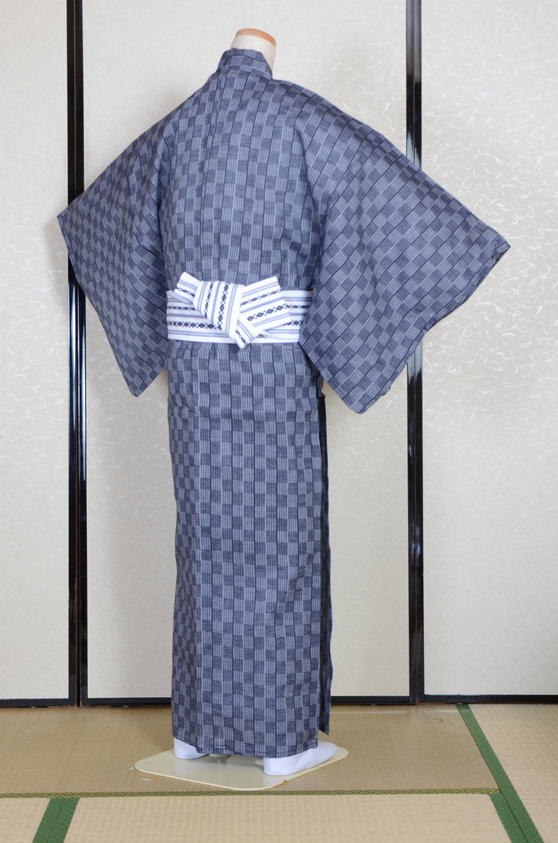 Japanese men yukata kimono. Summer kimono. – Kimono yukata market sakura